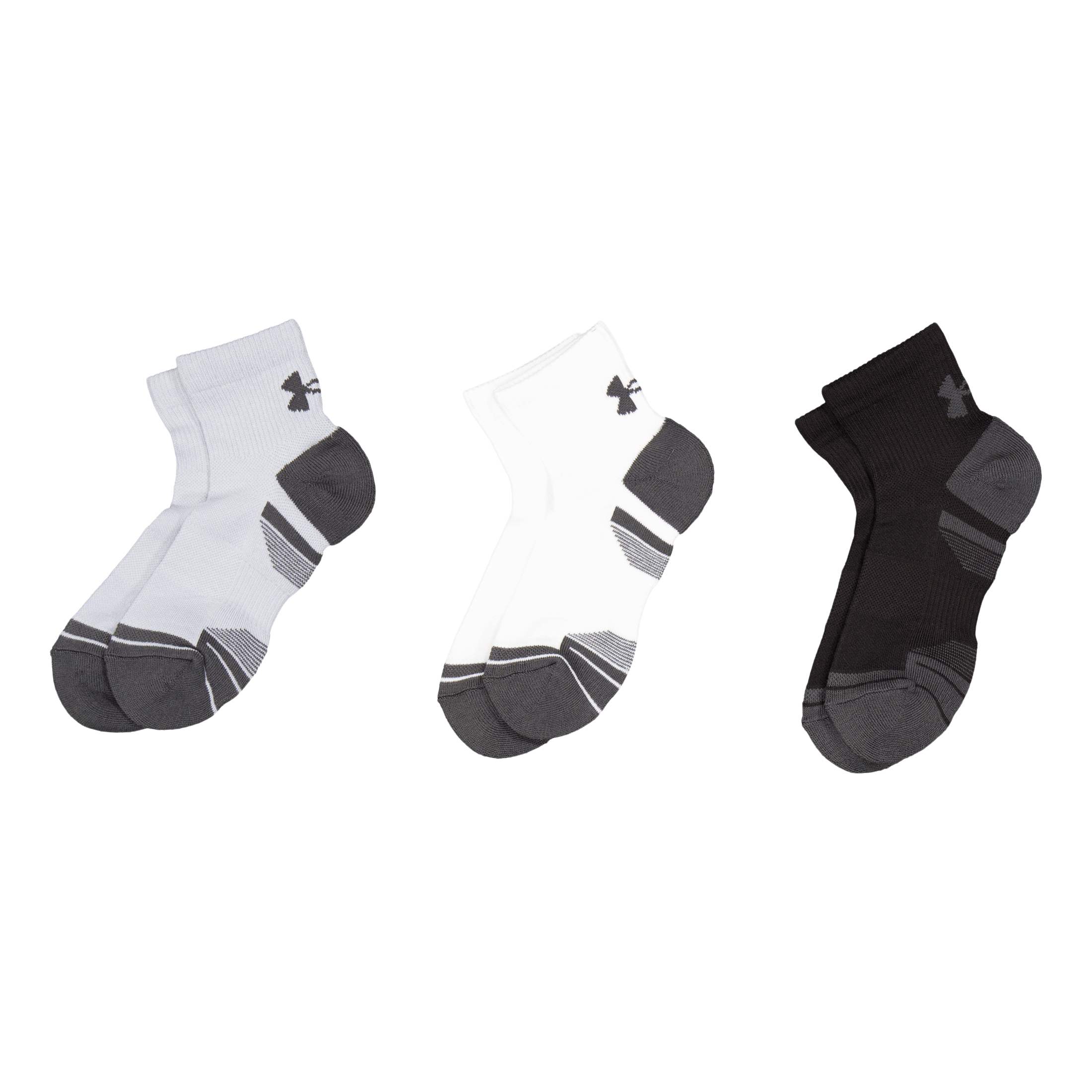 Ua Performance Tech 3pk Qtr Mod Gray – Runforest.com