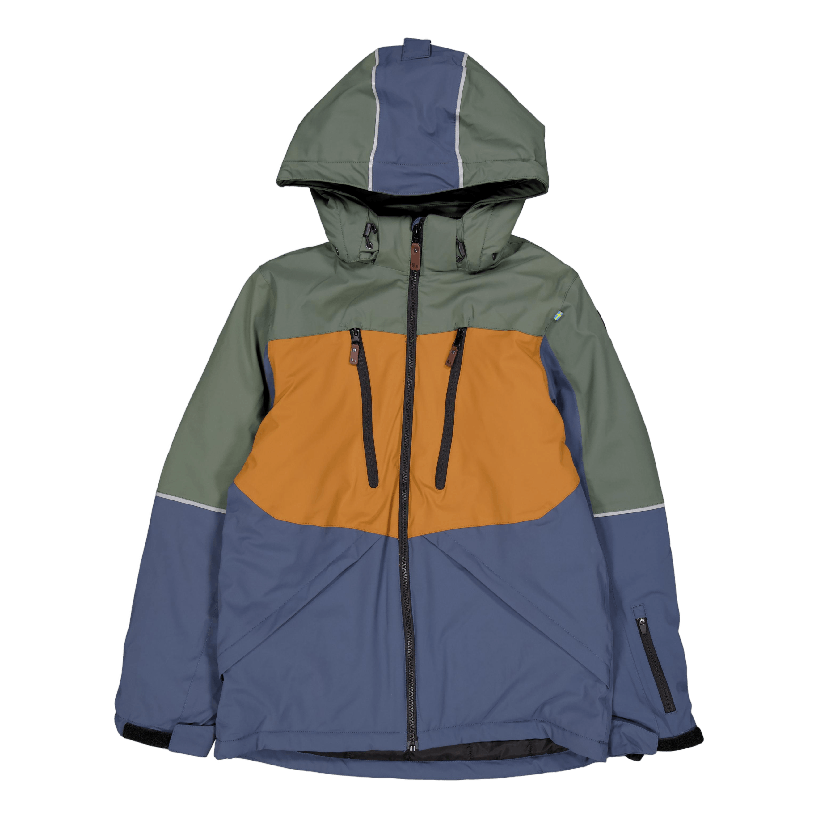 Alpine Winter Jacket Green/blue – Runforest.com