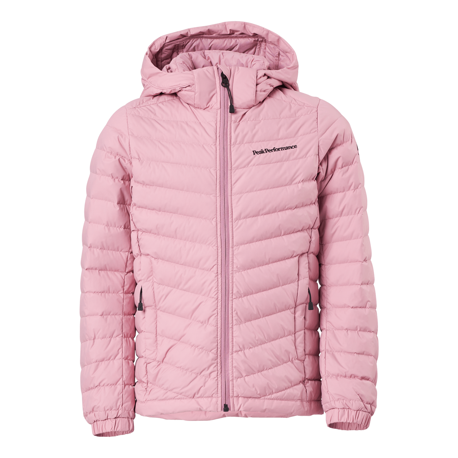 Junior Frost Down Hood Jacket Pink - Peak Performance – Runforest.com